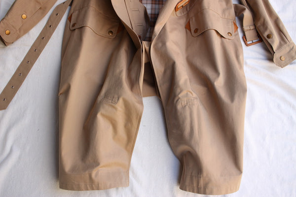 ADJUSTABLE COSTUME / 40s BRITISH ARMY MOTORCYCLE COAT (AJ ADJUSTABLE COSTUME / 40s BRITISH ARMY MOTORCYCLE COAT (AJ
