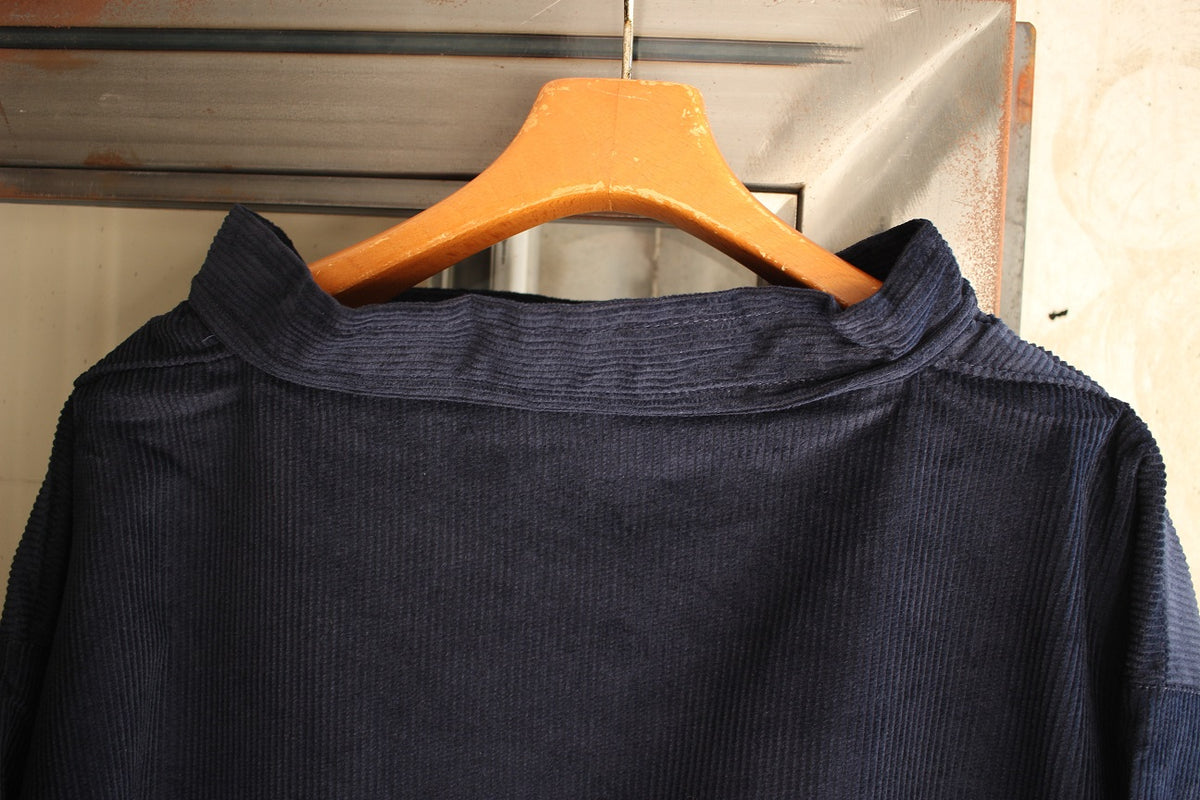 NEWLYN SMOCKS / CORDUROY SMOCK (NAVY) – McFly Online Store